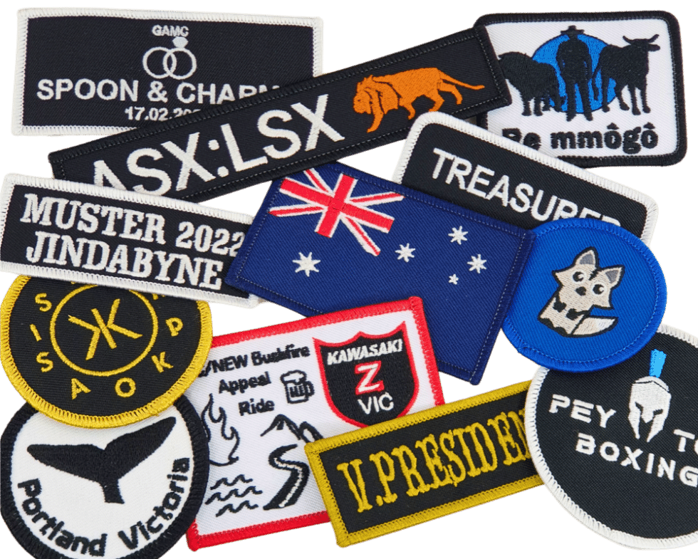 Custom Iron On Patches Australia - Custom Patches